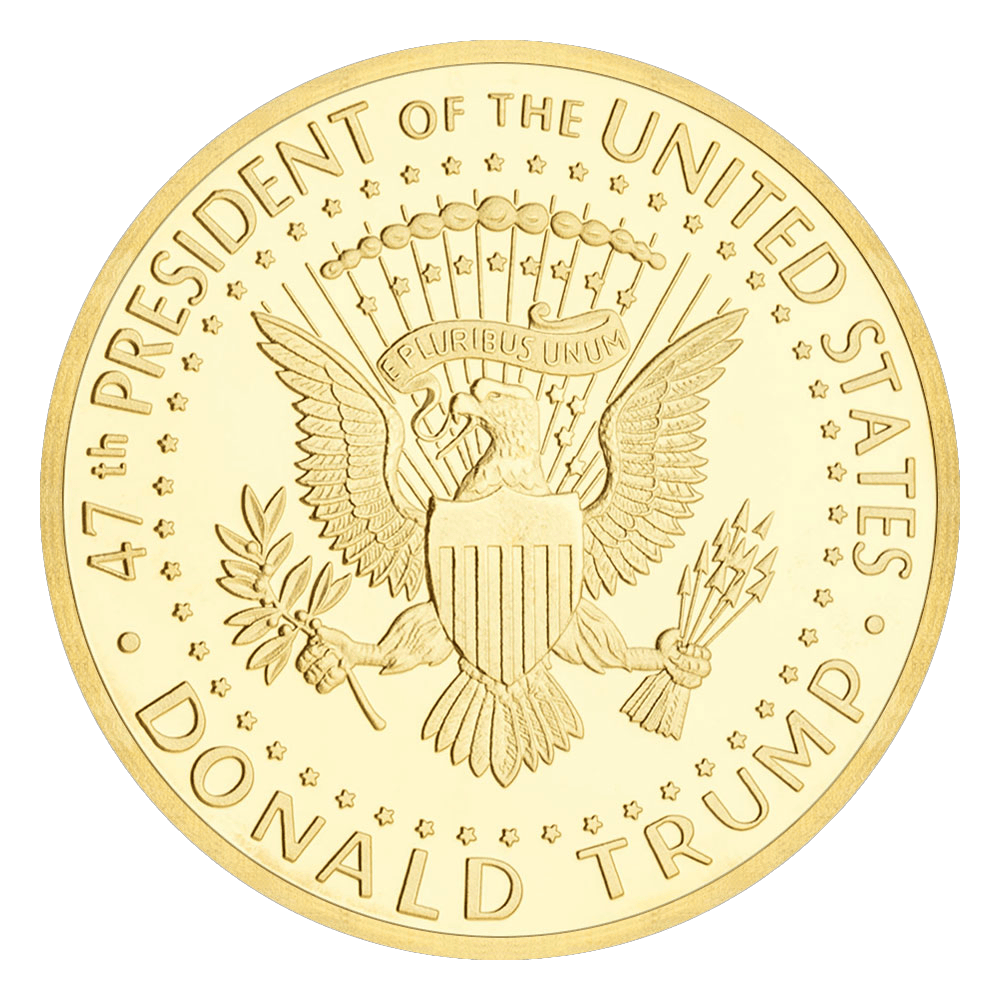 Trump Victory Gold Challenge Coin